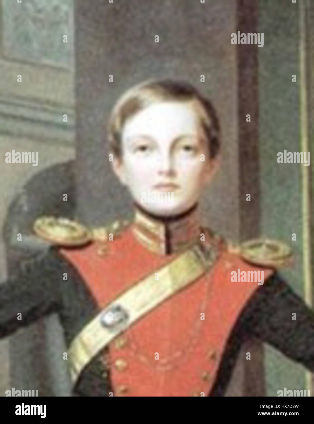 This detailed portrait by Franz Kruger of Mikhail Nikolaevich, a ...