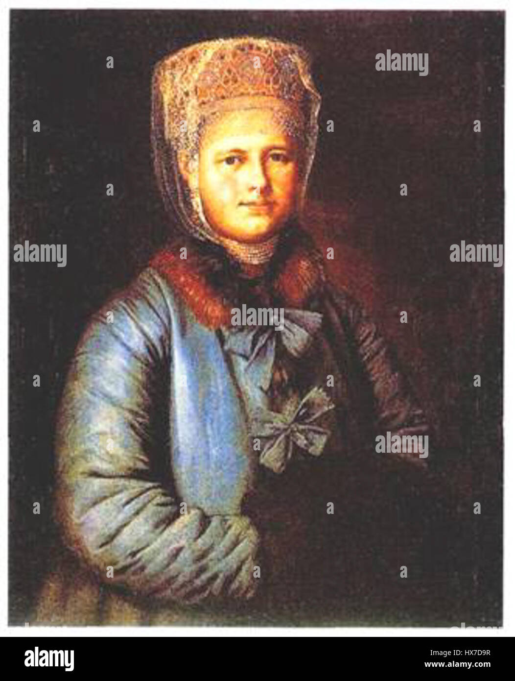 'Merchant Woman with Muff' is a classic portrait, possibly depicting a ...