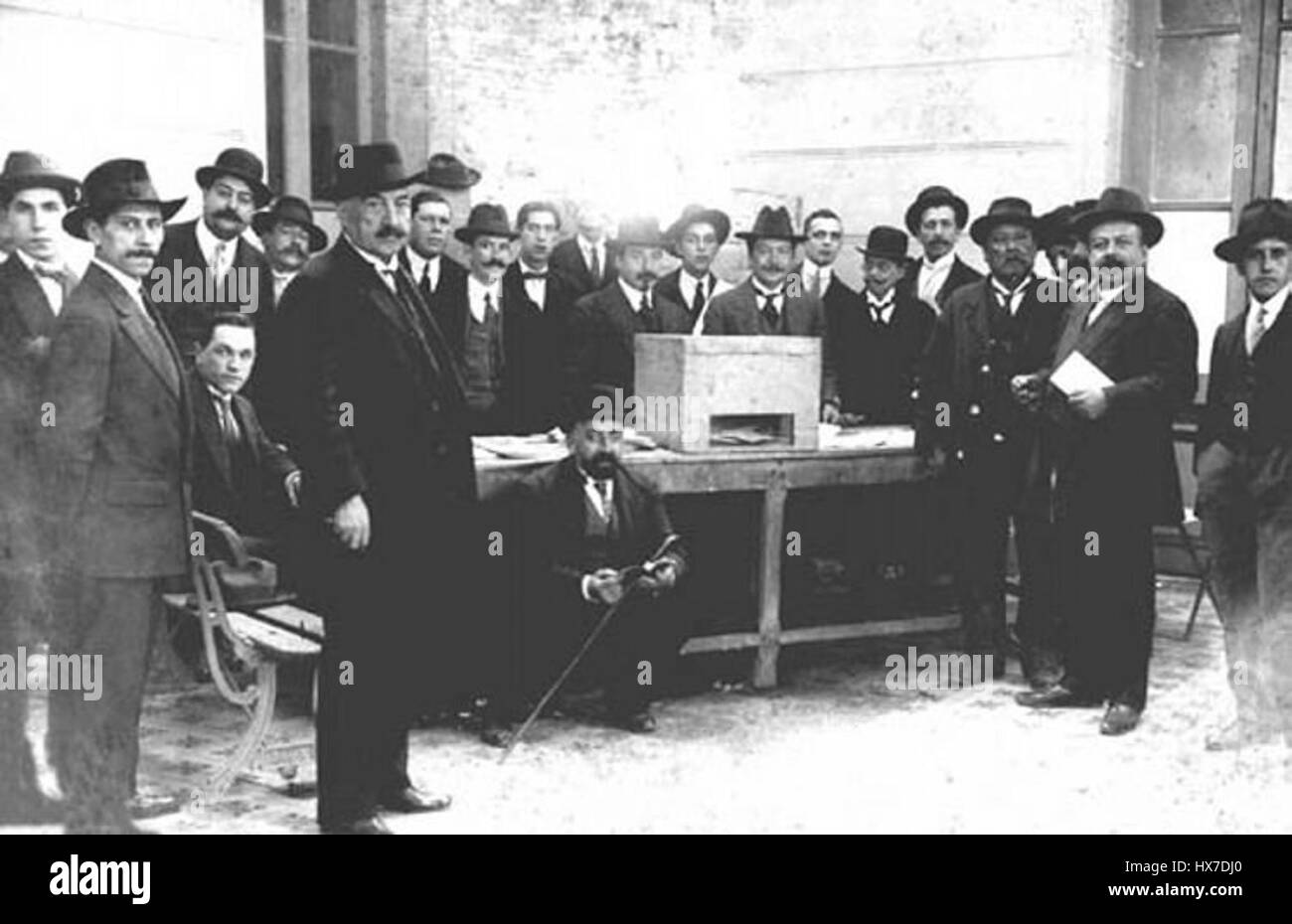 Early presidential elections in Black and White Stock Photos & Images ...