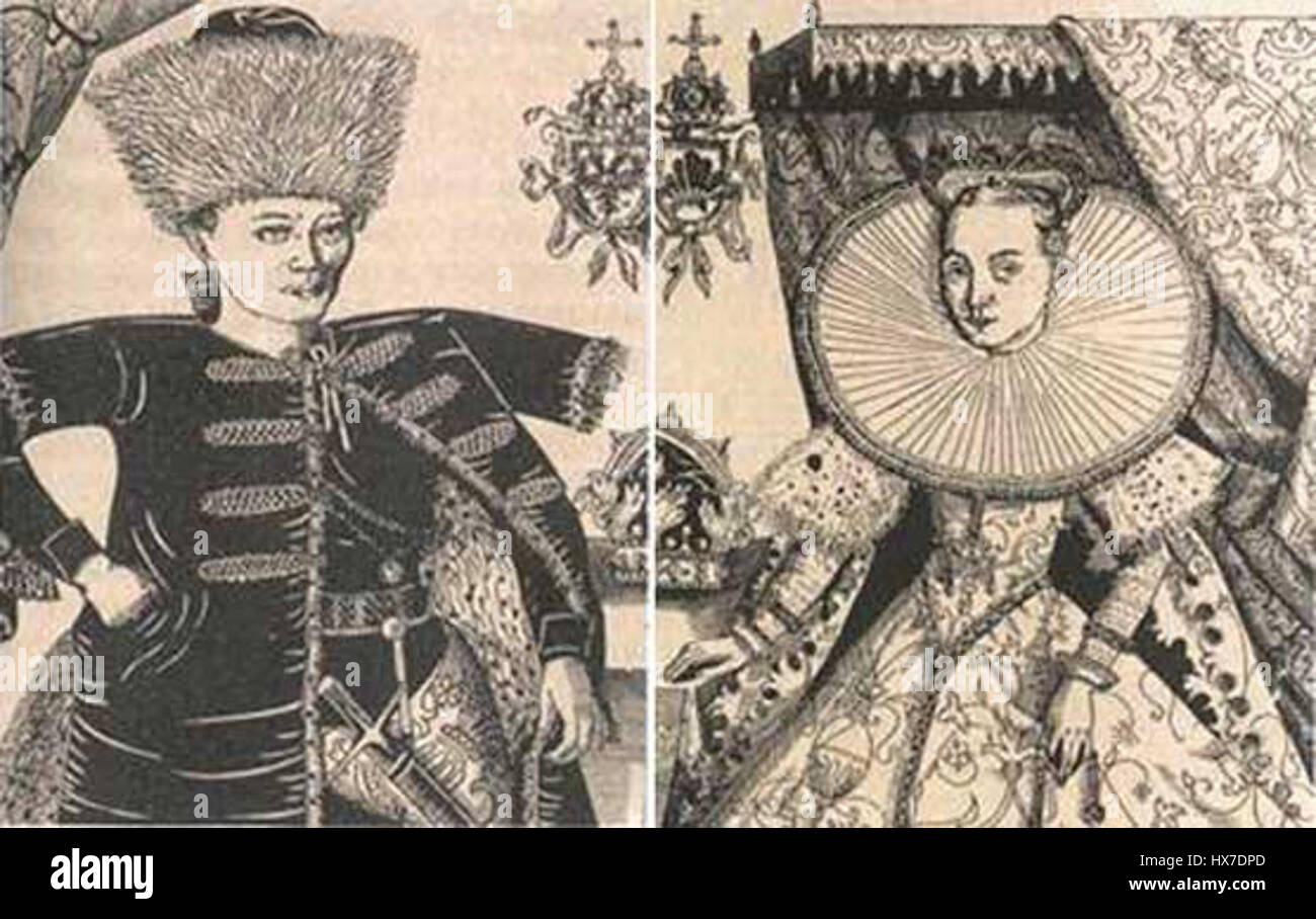 'Marina and False Dmitry' is an artwork depicting Marina Mniszech, the ...