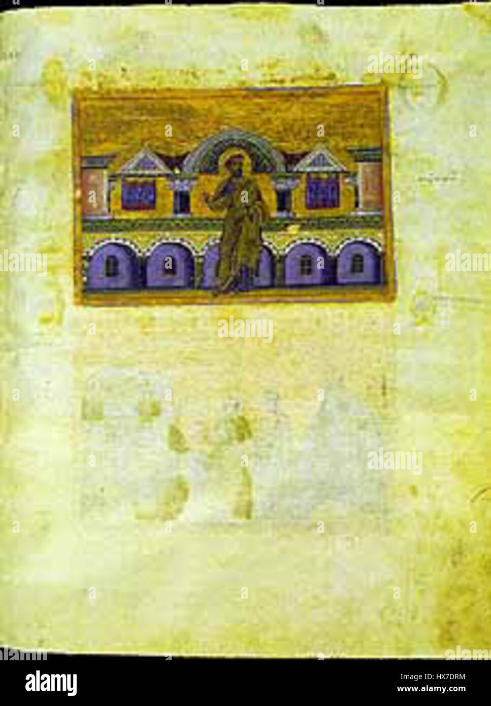 The 'Menologion of Basil' is a Byzantine manuscript, created in the ...