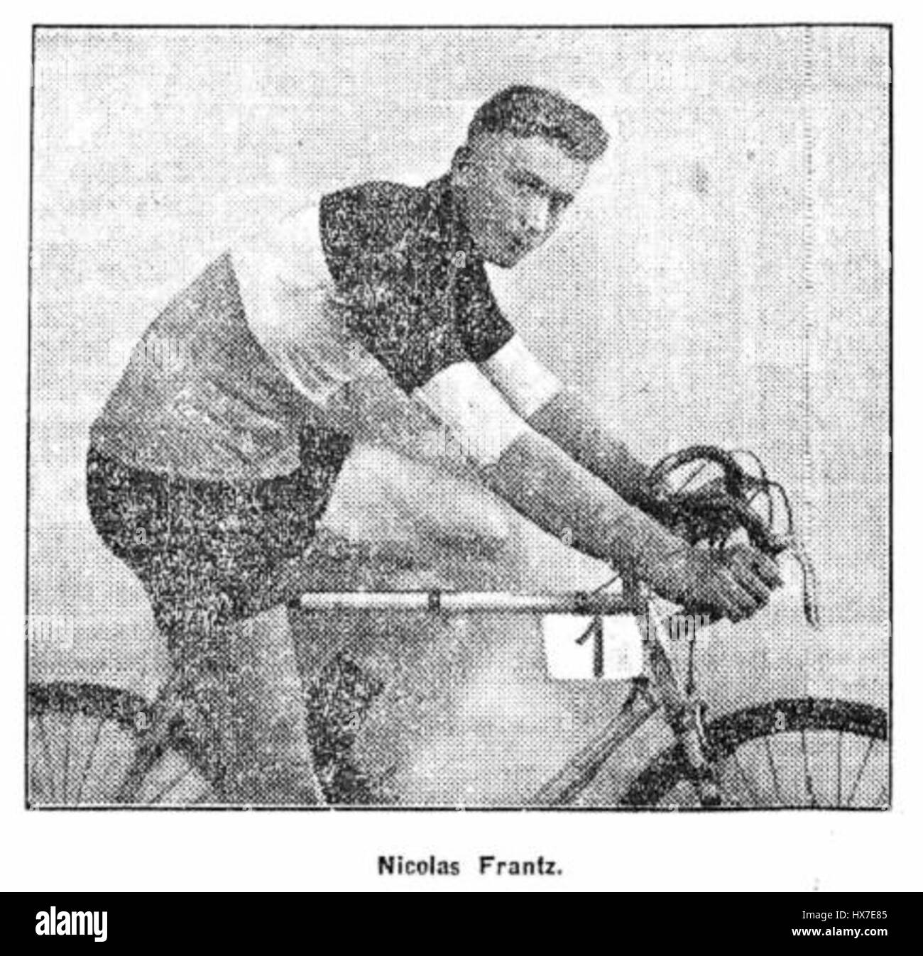 Nicolas Frantz, a Luxembourgish professional cyclist, won the 1928 ...