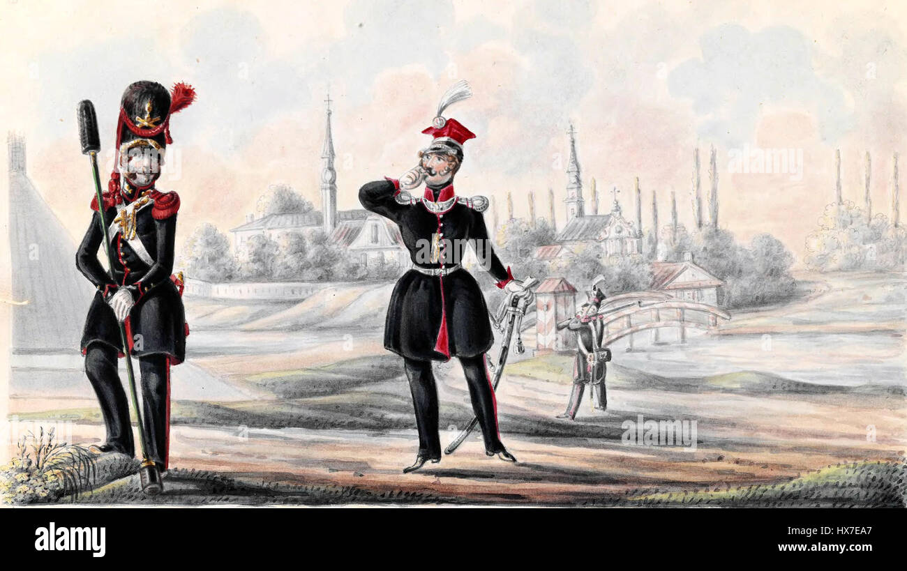 National Guard of Warsaw during November Uprising Stock Photo - Alamy