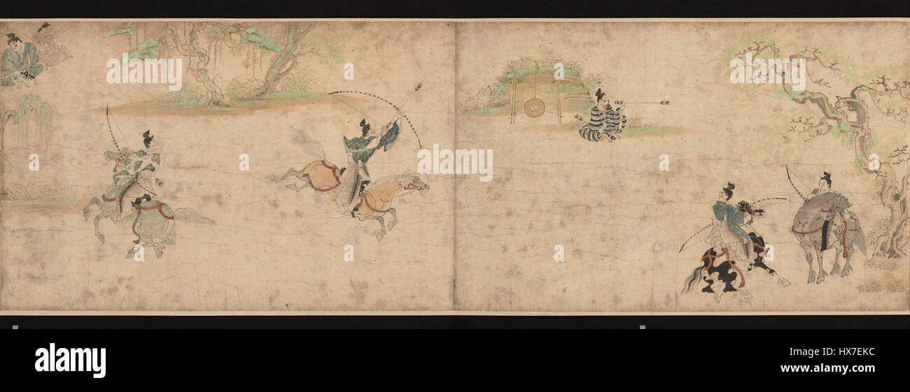 Obusuma Saburo emaki part 6 refers to a section of a traditional ...