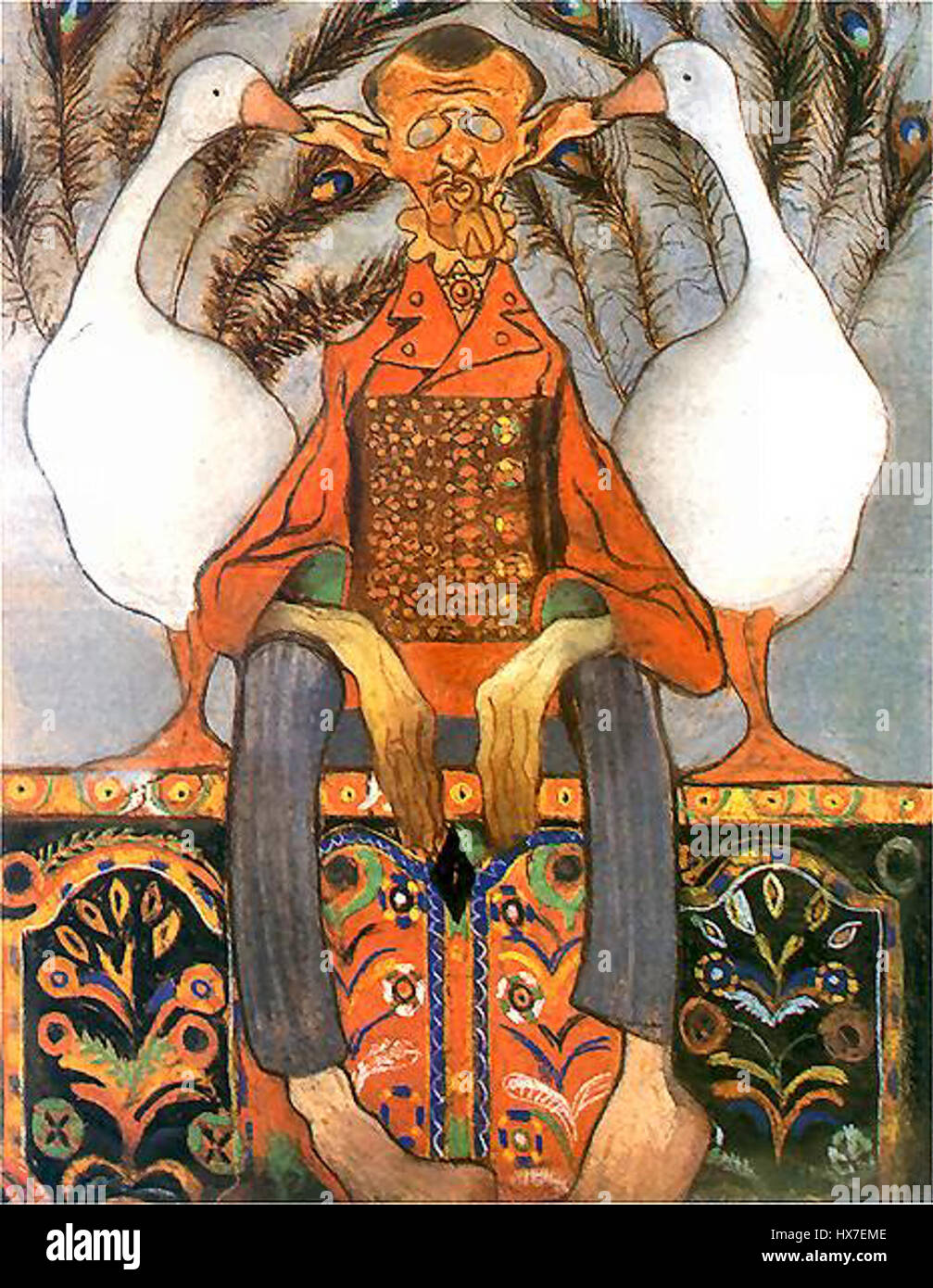 Lucjan Rydel Kazimierz Sichulski Stock Photo - Alamy