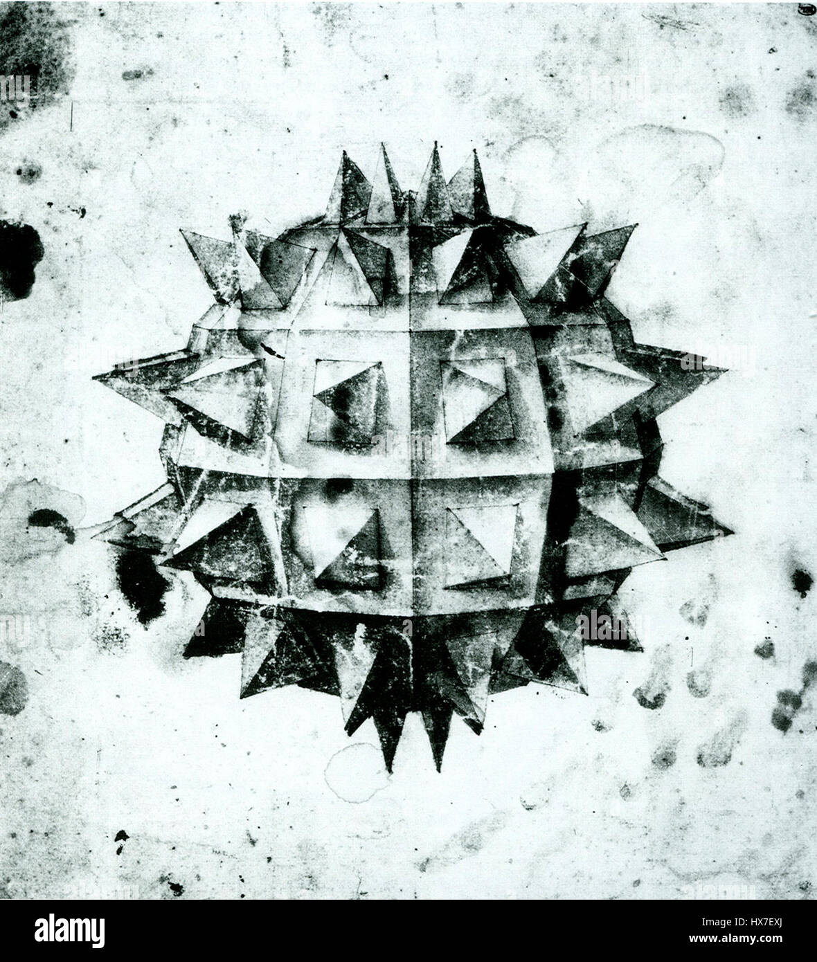 Paolo Uccello's 'Studio di sfera con punte' represents his study of ...