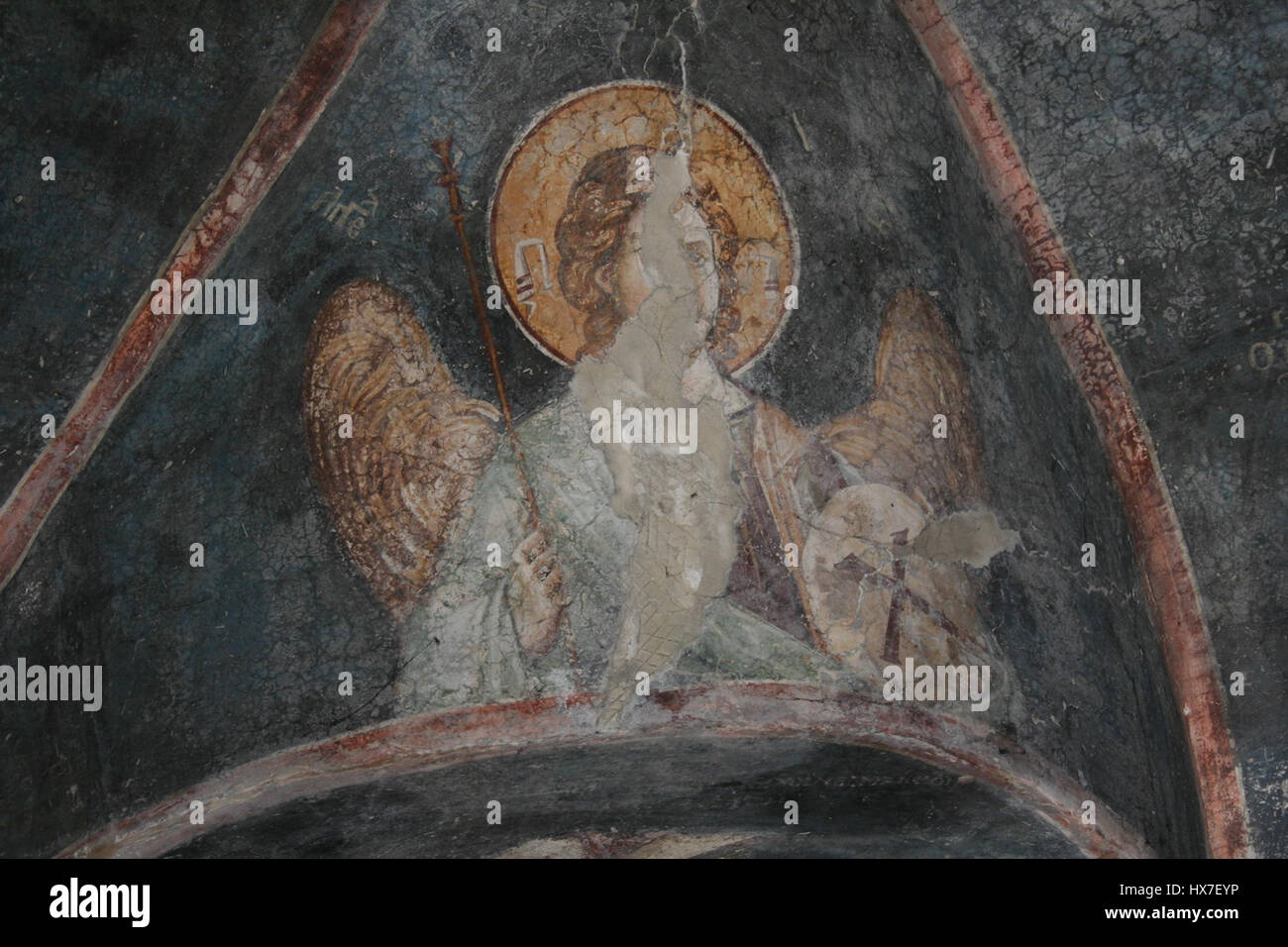 The Church of the Theotokos Peribleptos in Ohrid features a collection ...