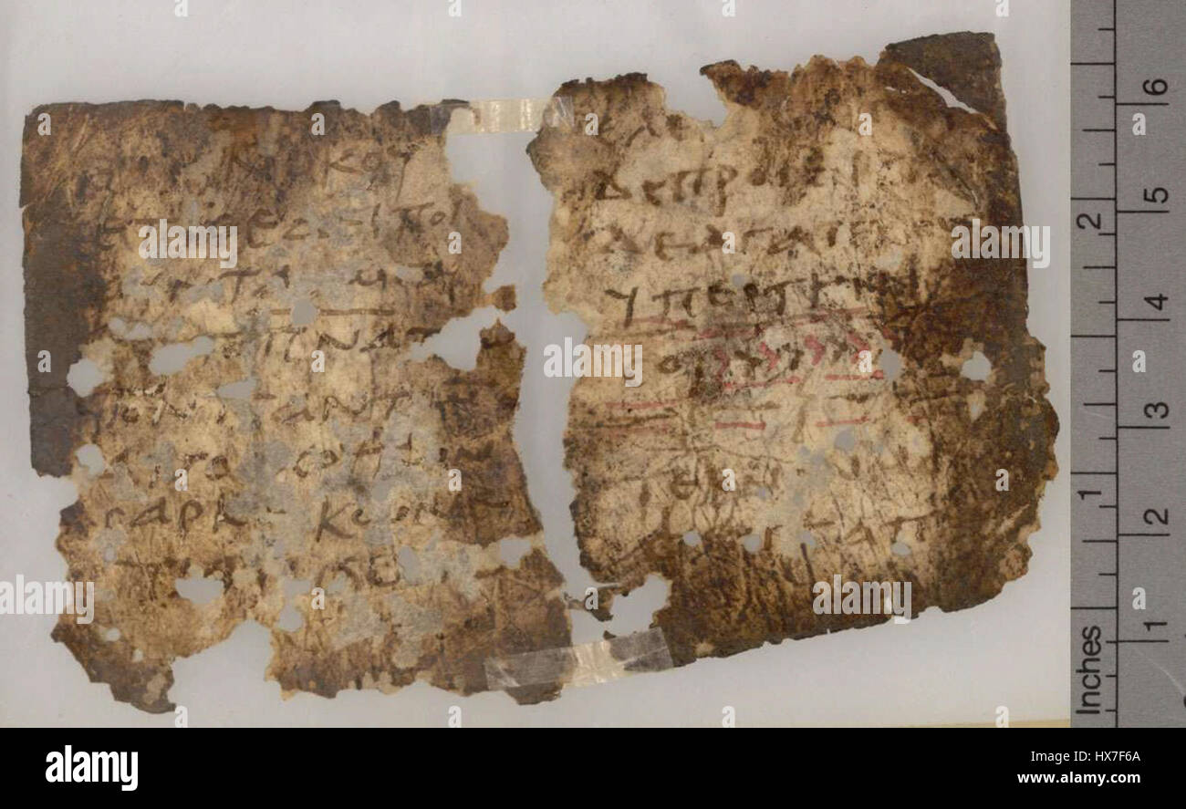 Oxyrhynchus society hi-res stock photography and images - Alamy