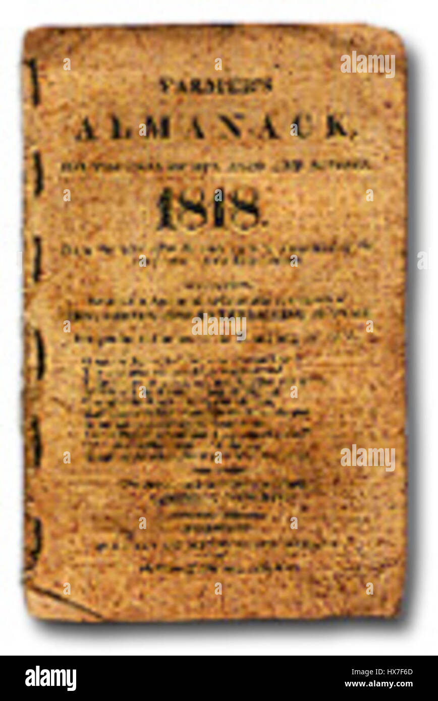 Old farmer's almanac hi-res stock photography and images - Alamy