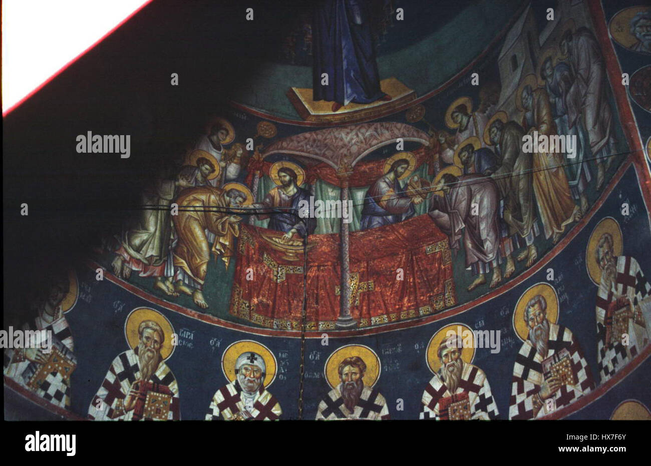 The paintings in the Church of the Theotokos Peribleptos in Ohrid ...