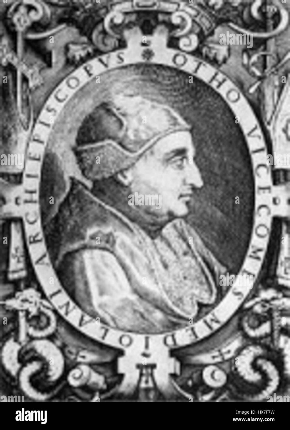 Otton Visconti was an influential figure in Italian history, a member ...