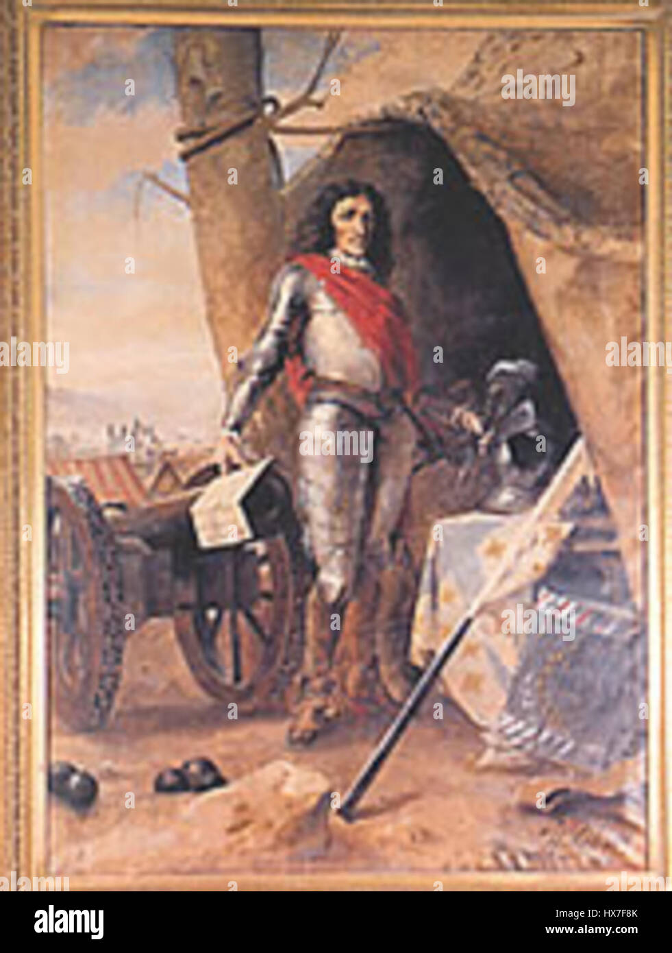 'Maréchal d'Estrades 2' refers to a portrait of the French military ...