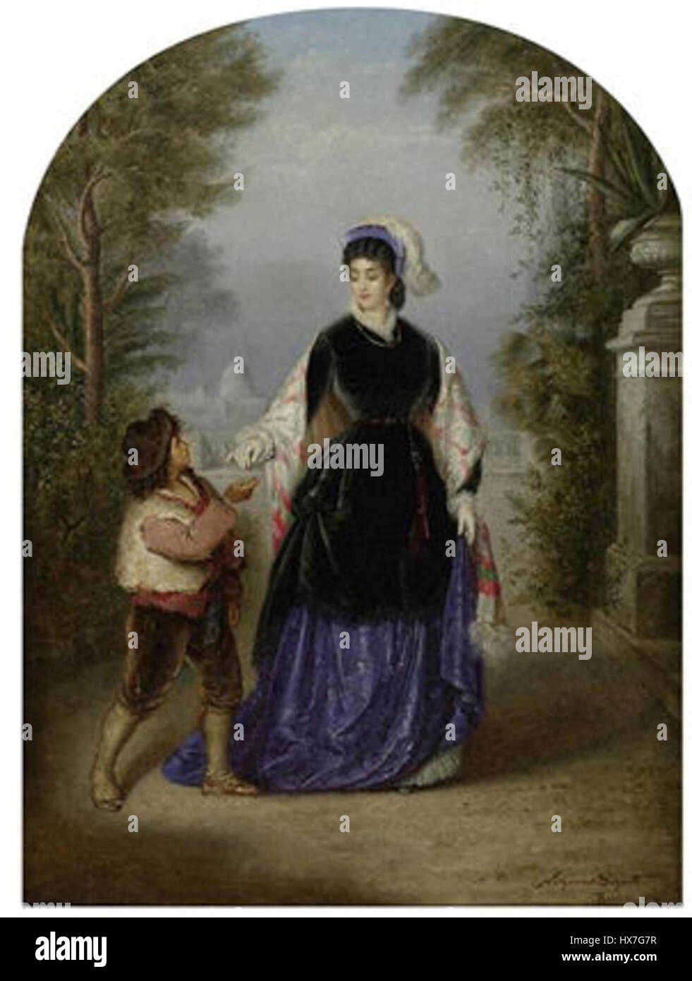 Portrait of a roman woman hi-res stock photography and images - Alamy
