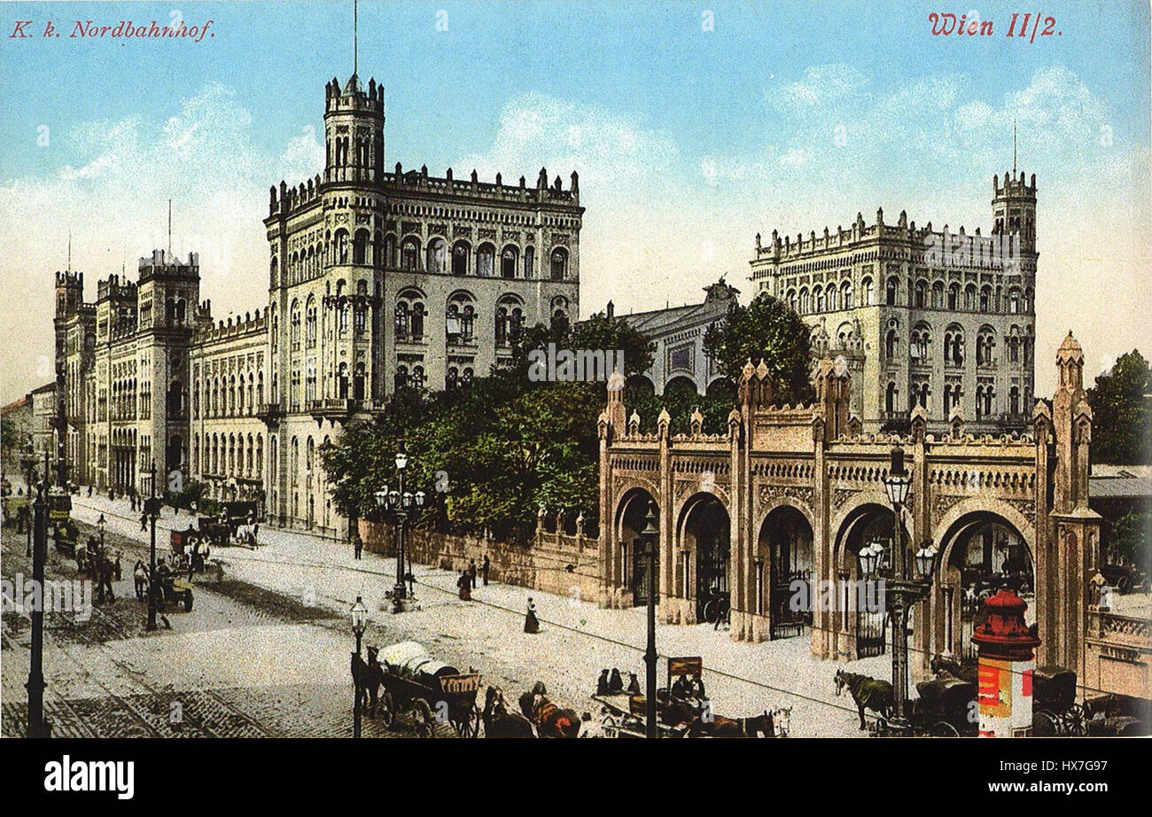 This early 20th-century view of Nordbahnhof (Northern Railway Station ...