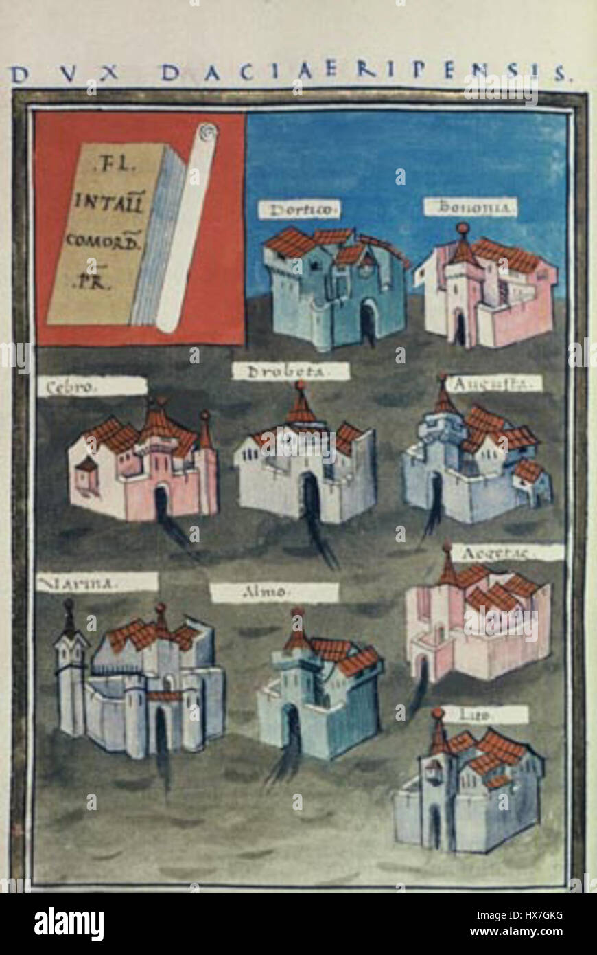 The 'Notitia Dignitatum' is a document that lists the offices and ...