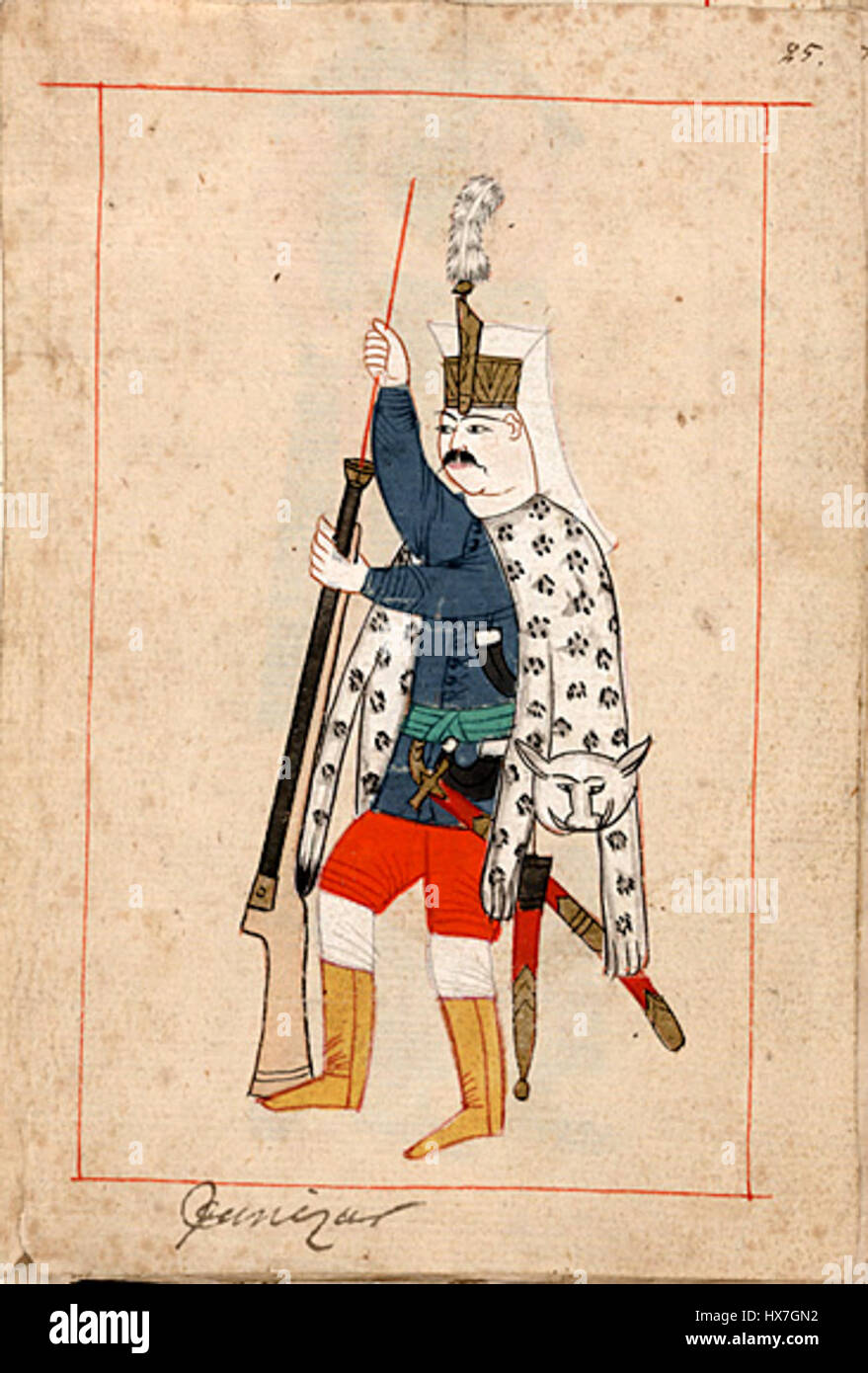 Janissary uniform hi-res stock photography and images - Alamy