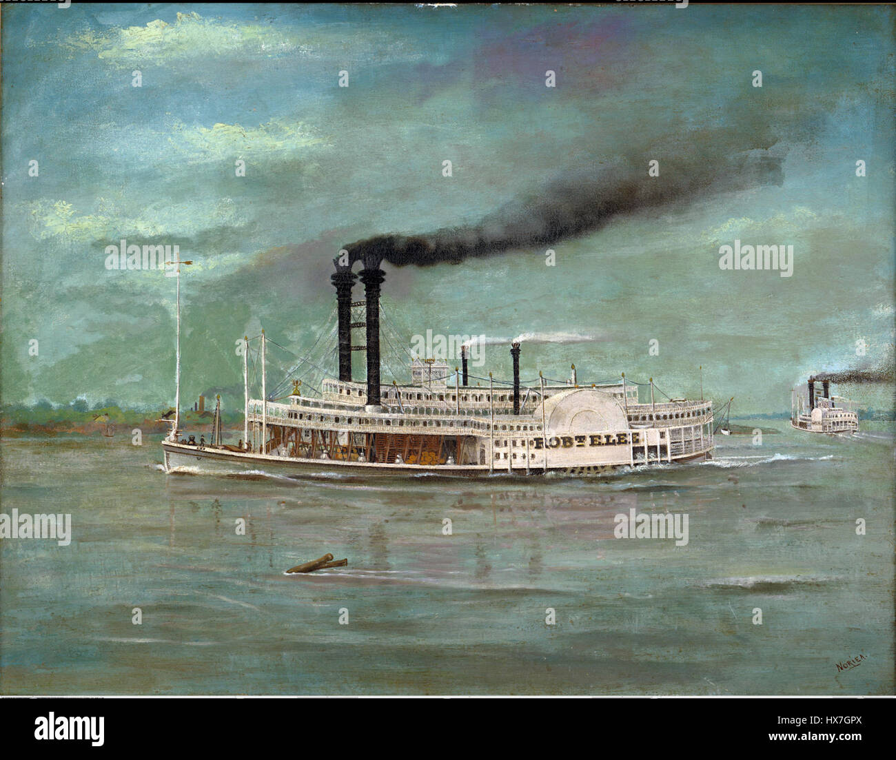 The Robert E. Lee was a famous steamboat that raced on the Mississippi ...