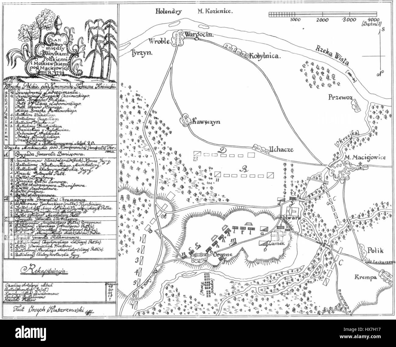 Polish uprising 1794 Black and White Stock Photos & Images - Alamy