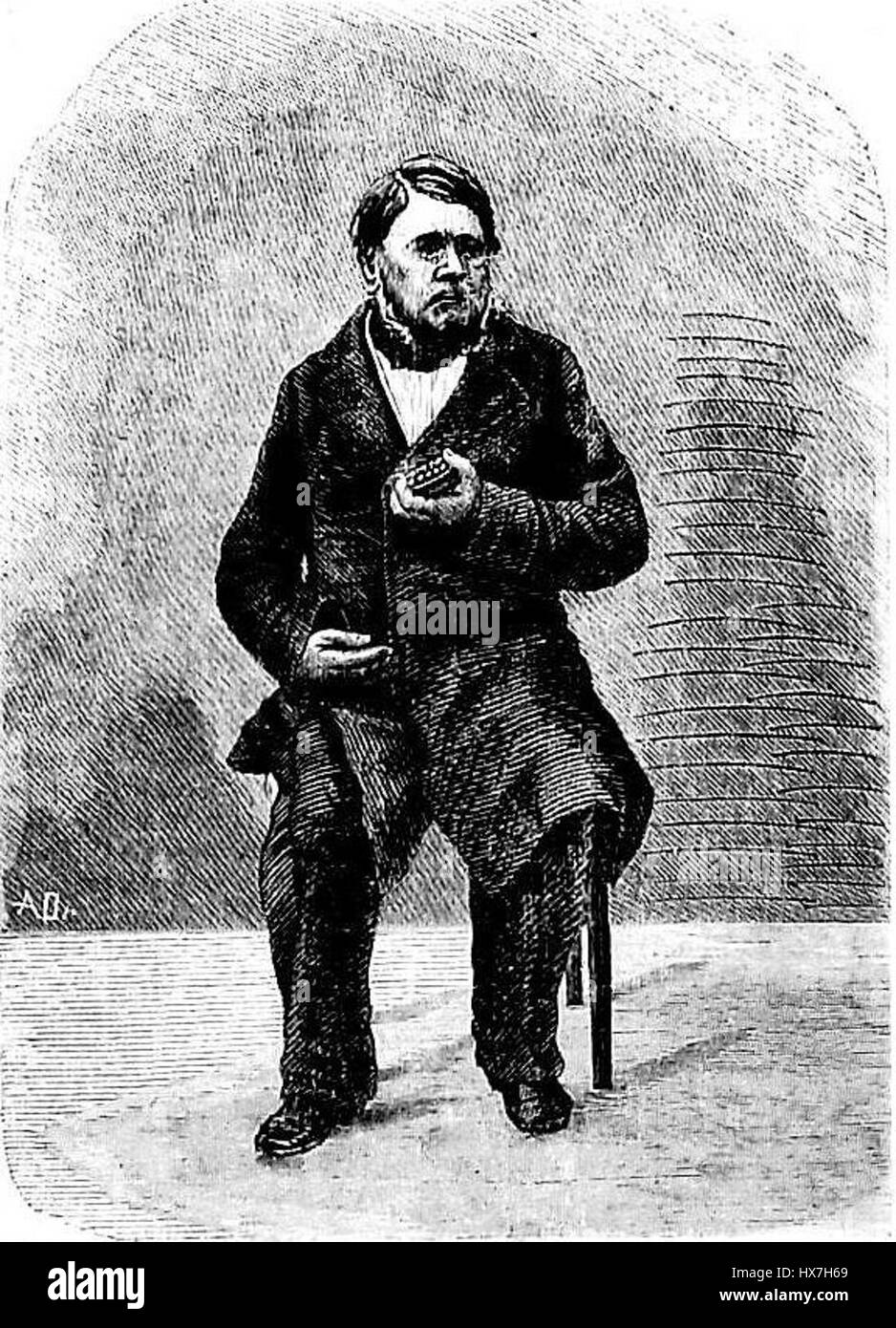 An artwork titled 'POL JC3B3zef Lompa', featuring an illustration of a ...