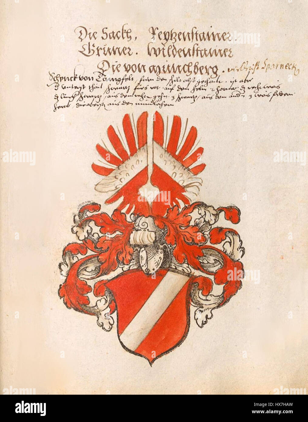 Wappen der SC3A4cke im Wappenbuch des Heiligen RC3B6mischen Reiches ...