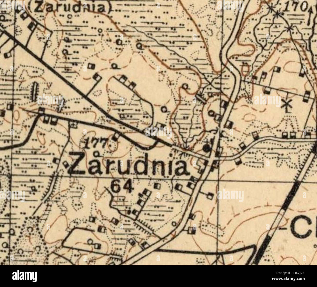 This map from the Military Geographical Institute, dated 1931, shows ...
