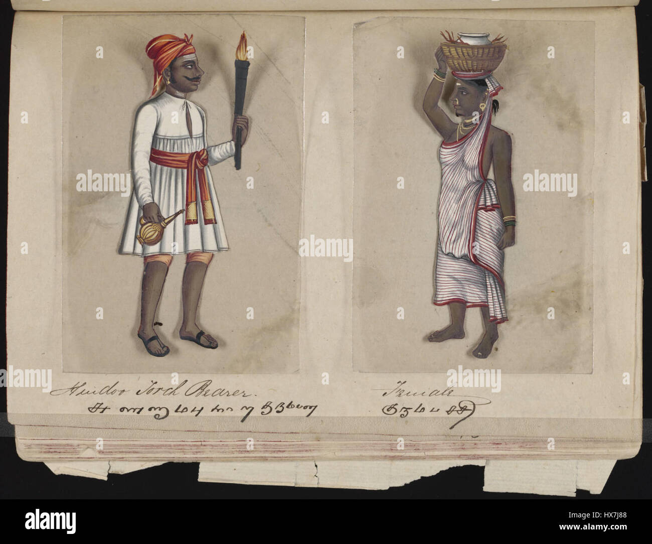 This artwork, titled 'Seventy Two Specimens of Castes in India ...