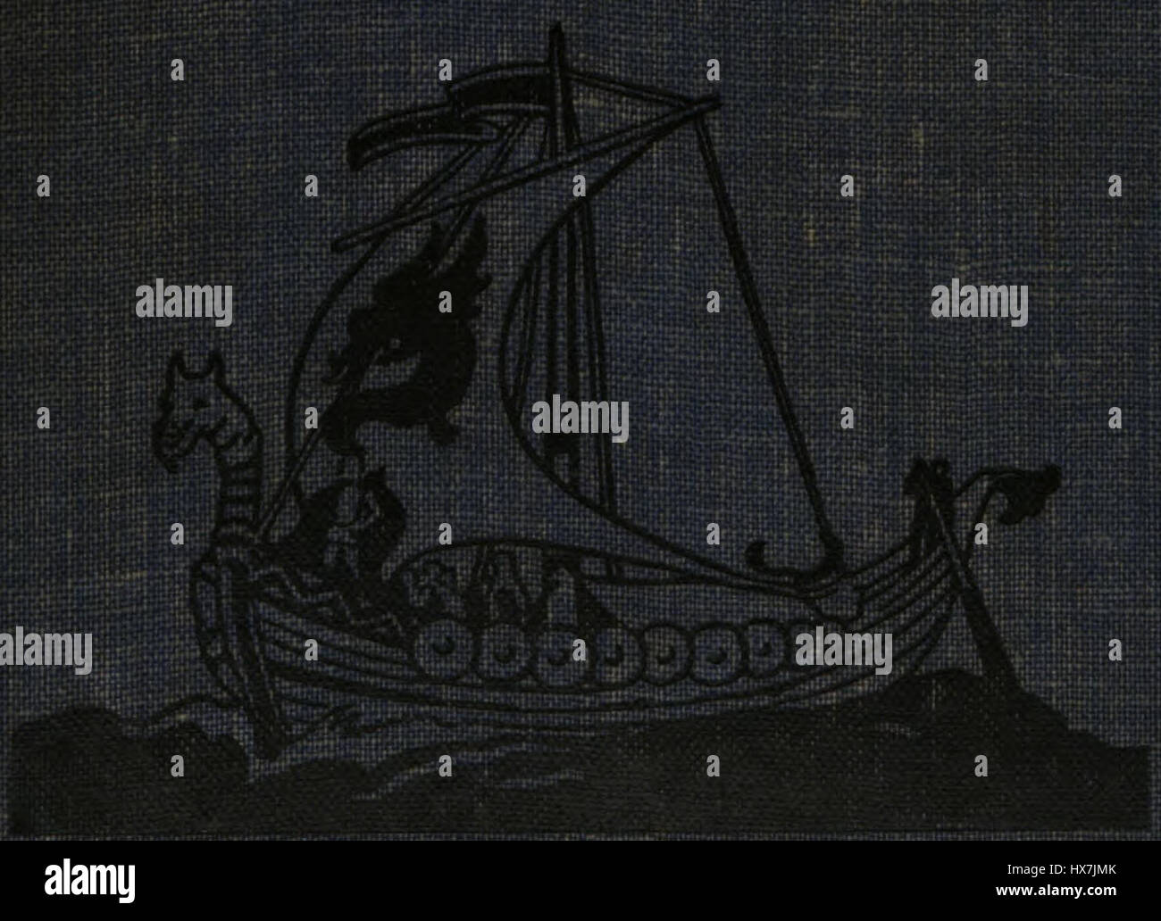 The 'Stories of Beowulf' Viking ship cover likely represents a scene ...