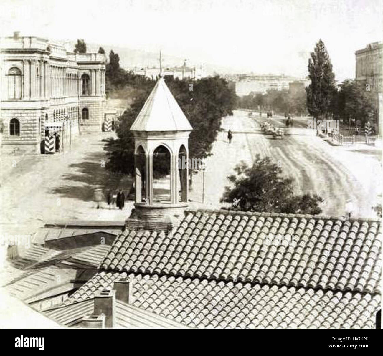 This image of Tiflis (now Tbilisi, Georgia) offers a historical view of ...