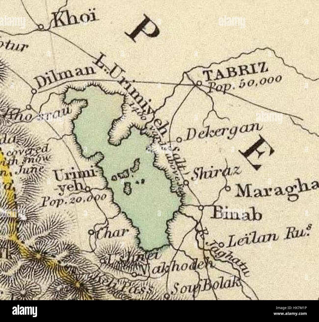 This 1843 map produced by the Society for the Diffusion of Useful ...