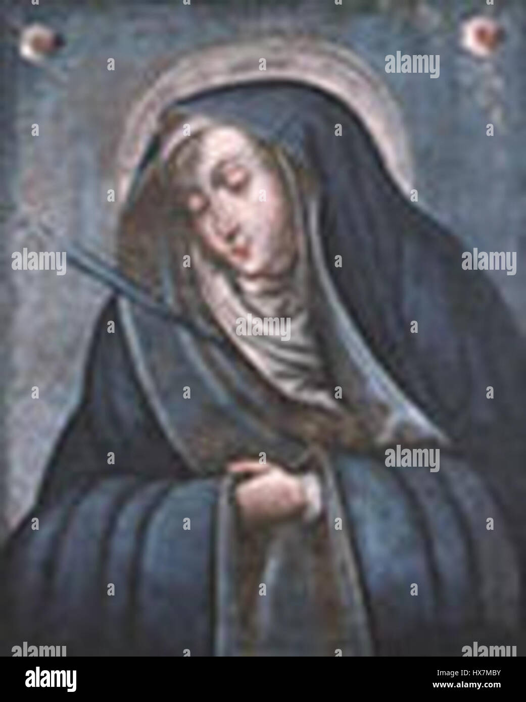 'Virgen Dolorosa' (Sorrowful Virgin) is a common title for depictions ...