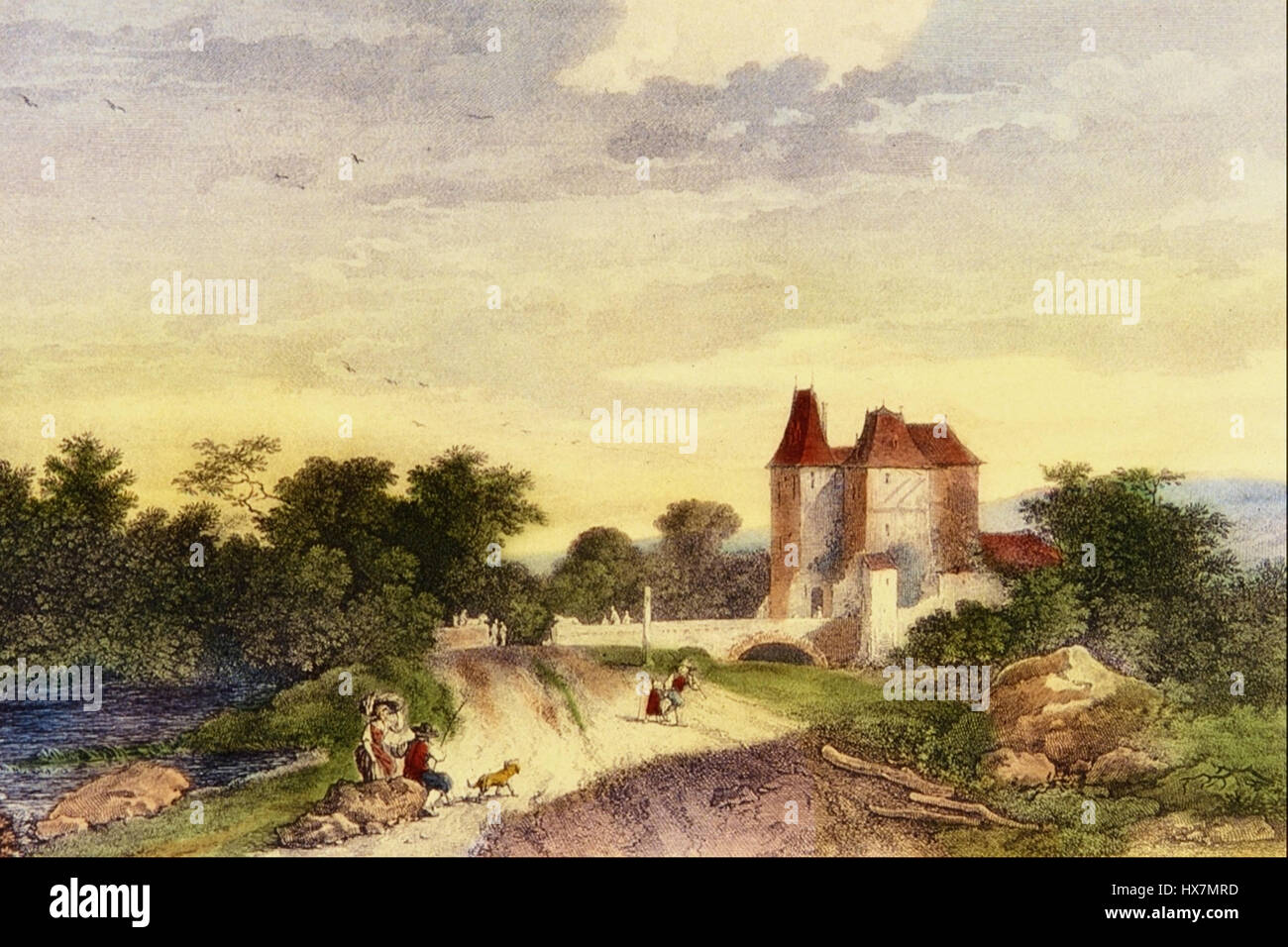 1700s france nature painting hi-res stock photography and images - Alamy