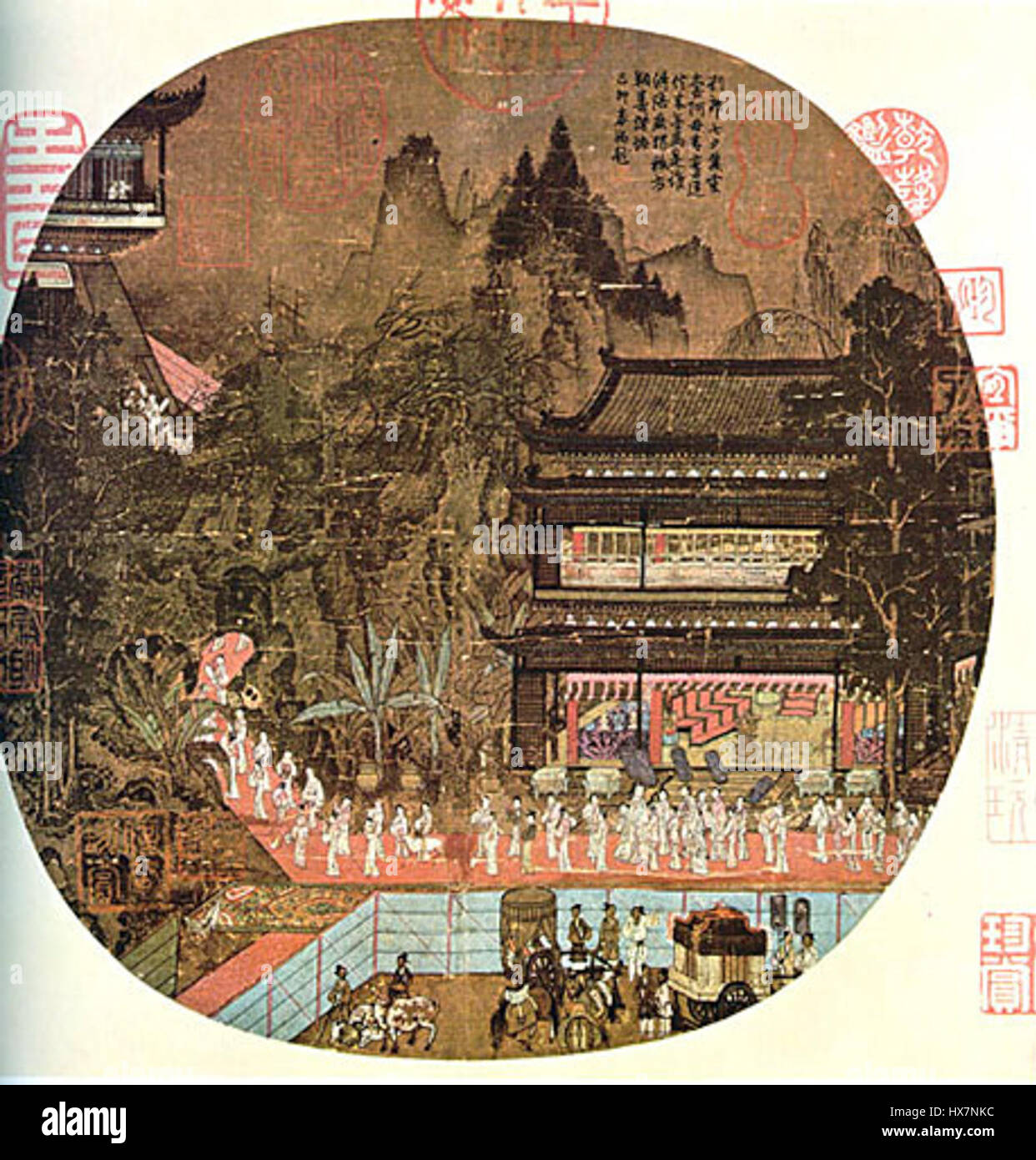'Zhao Boju Han Palace' is a work that depicts the grandeur of the Han ...