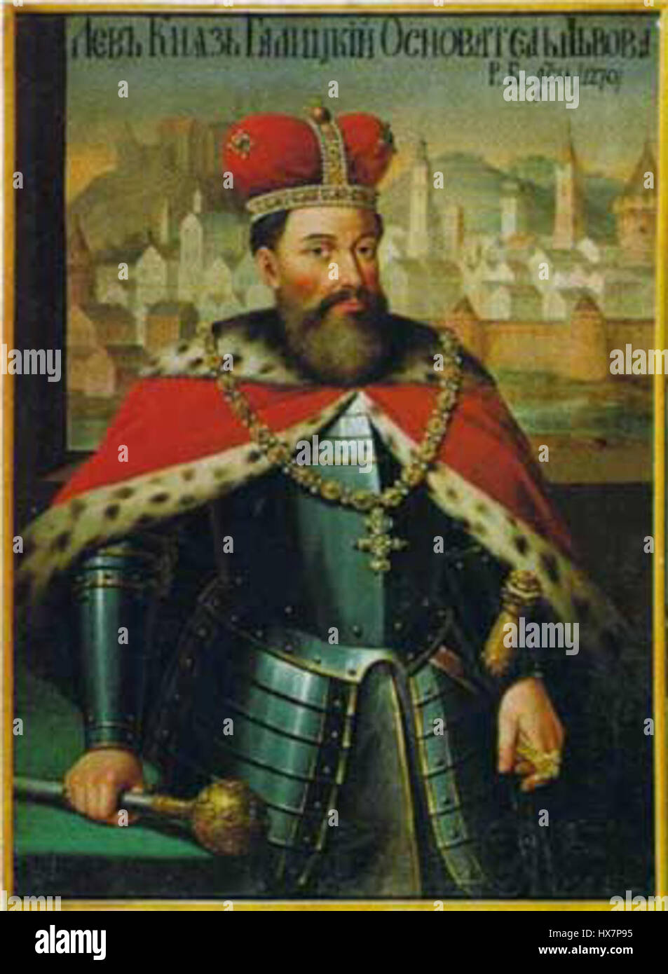 Łukasz Doliński's portrait of Prince Lev depicts a 19th-century ...