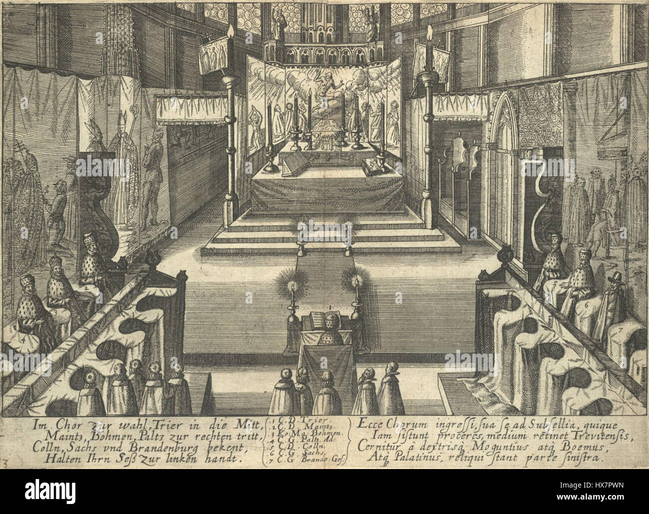 Electors of the holy roman empire hi-res stock photography and images ...