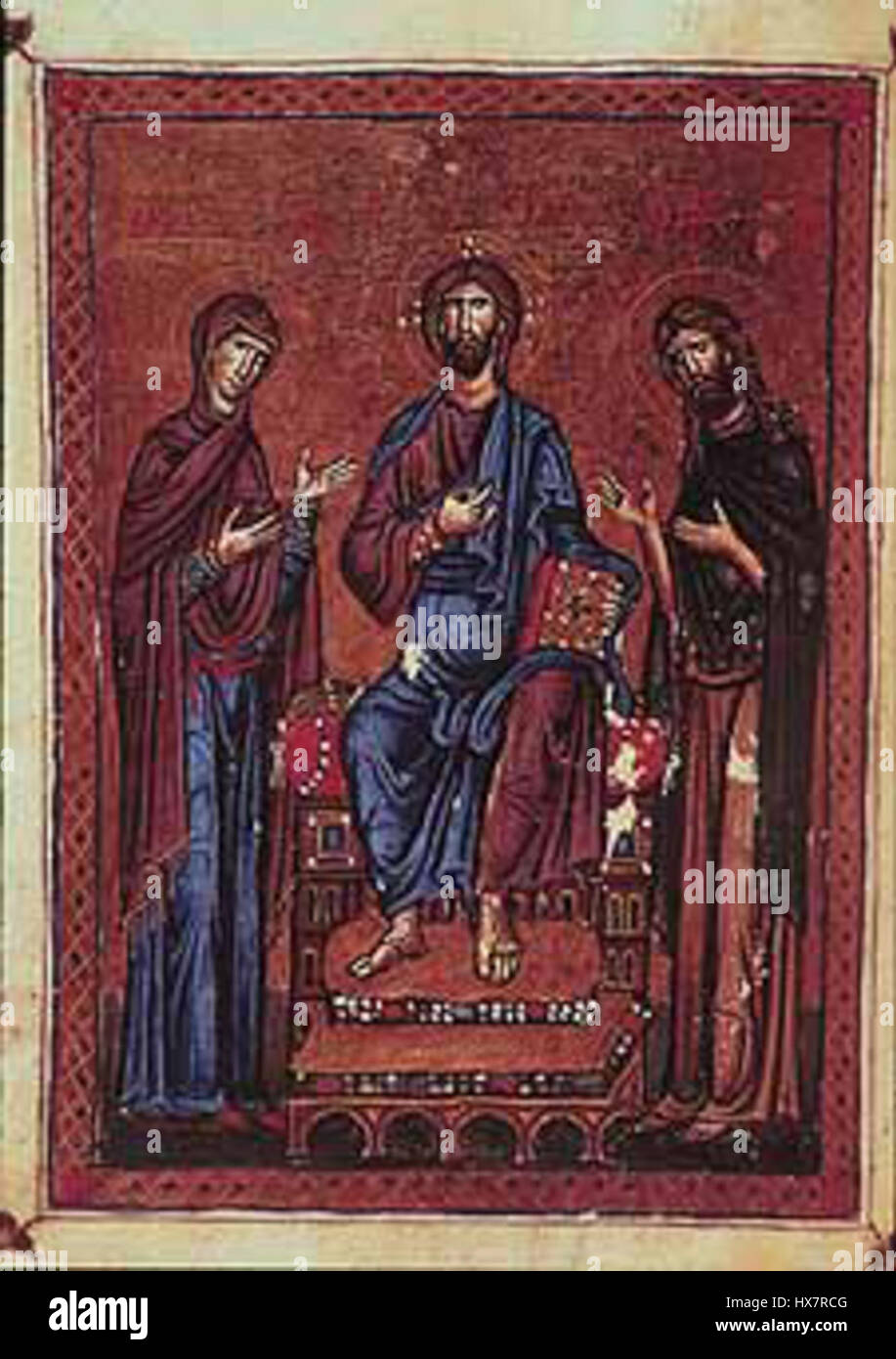 The 'Melisende Psalter' is a 12th-century illuminated manuscript ...