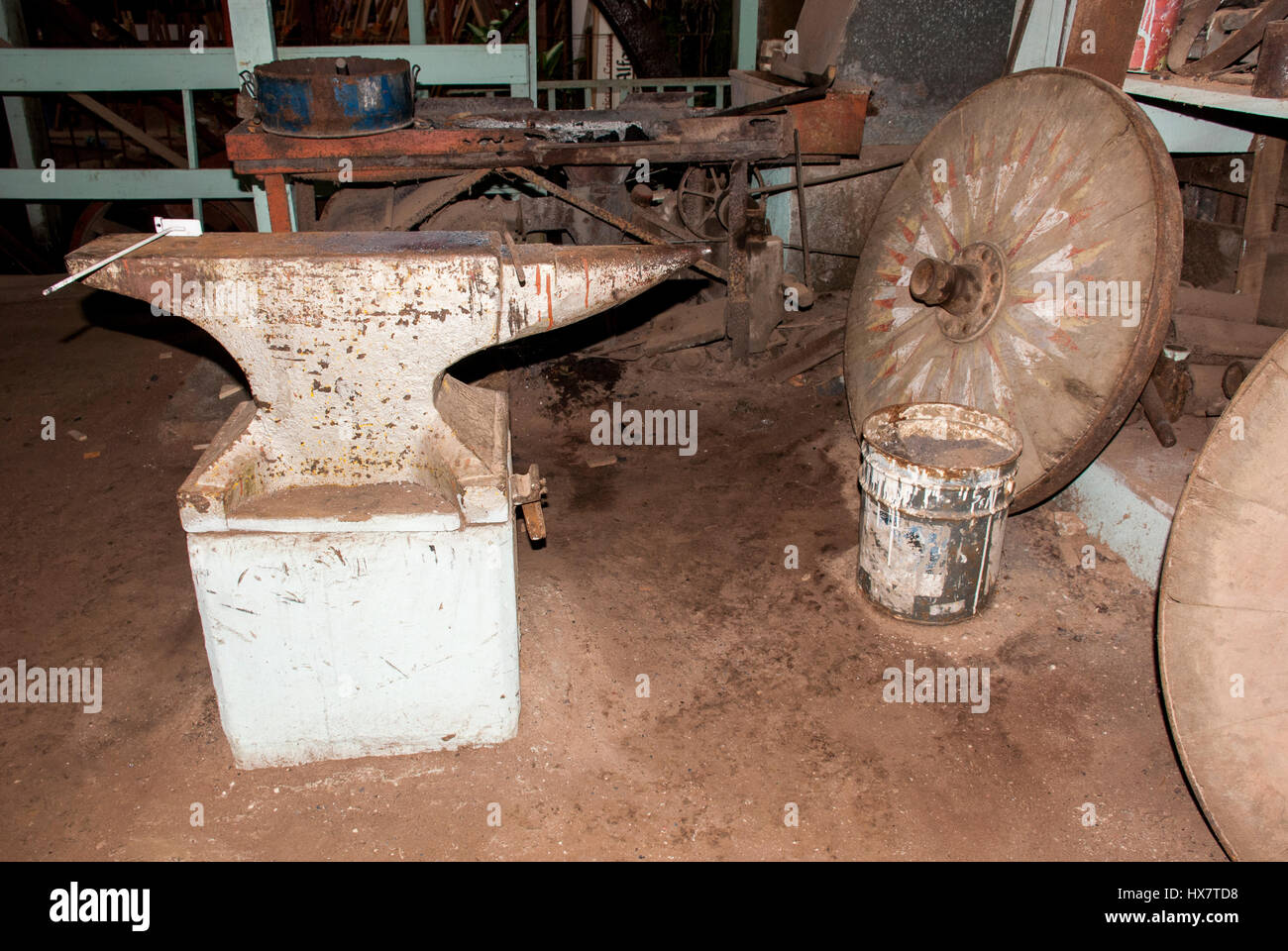 Inside an old Cart Factory -Fabrica de Carretas Eloy Alfaro - Costa ...