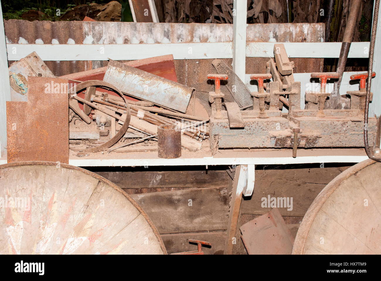 Inside an old Cart Factory -Fabrica de Carretas Eloy Alfaro - Costa ...