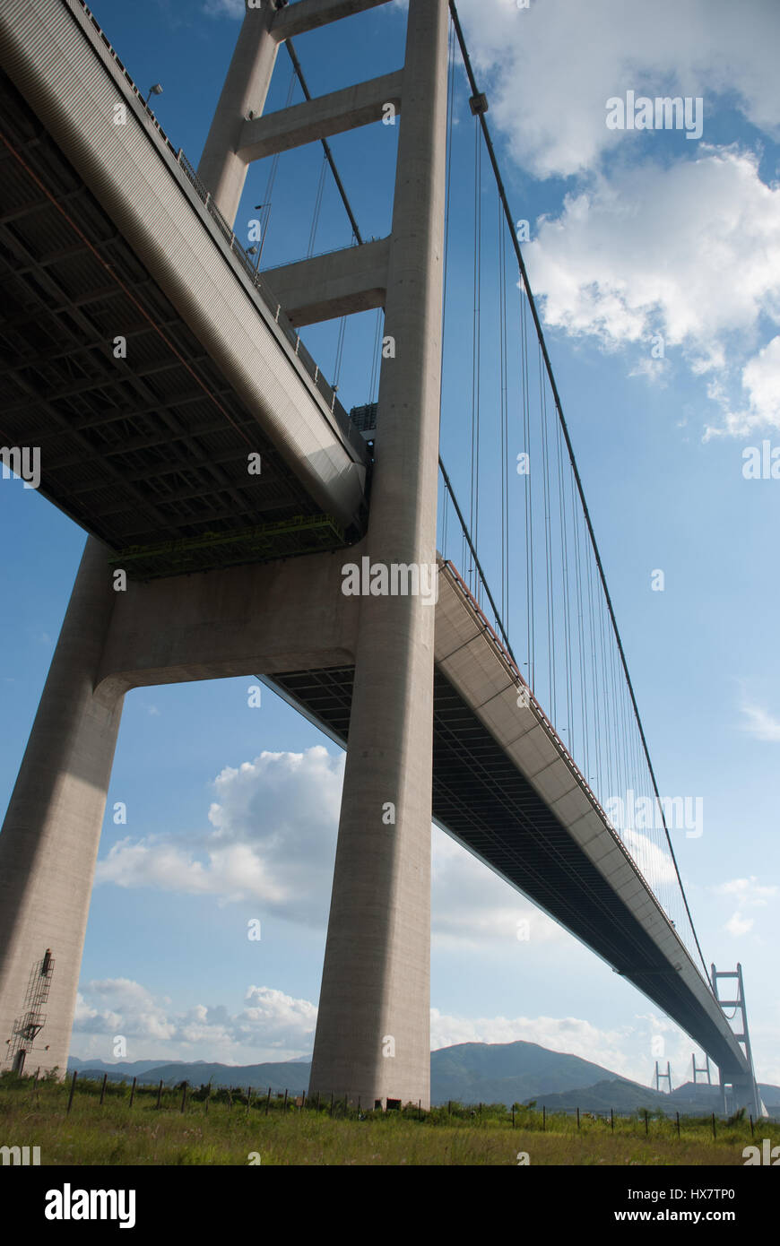 Tsing Ma Bridge Stock Photo - Alamy