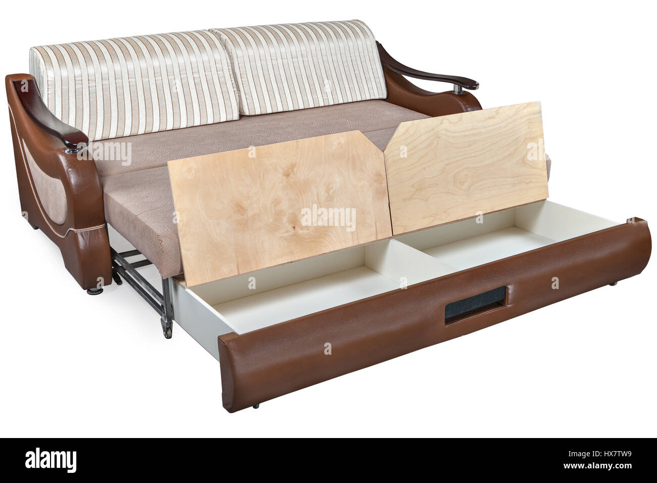 Convertible Sofa Bed with Storage Ideas Stock Photo - Alamy