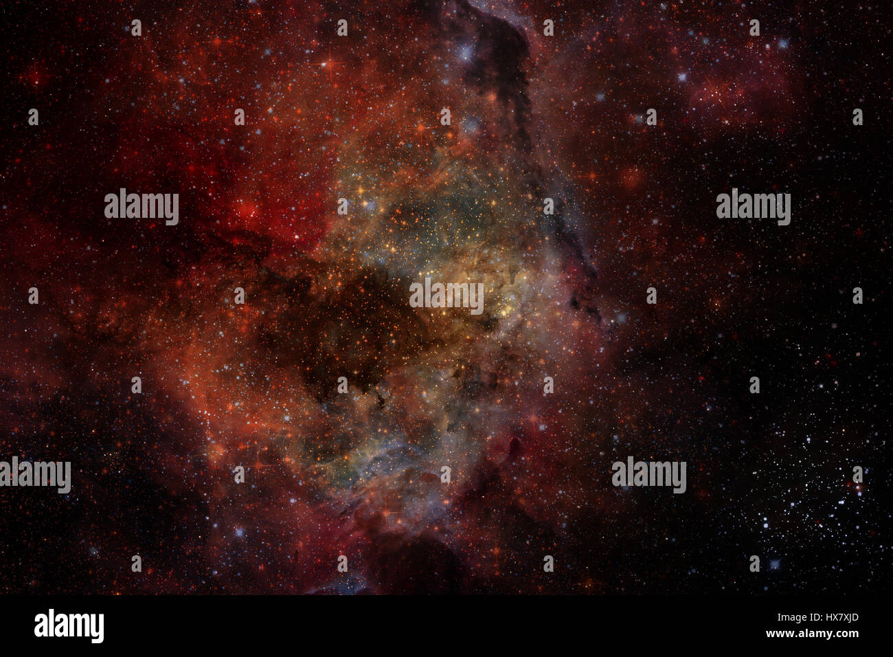 Abstract space background. Elements of this image furnished by NASA ...