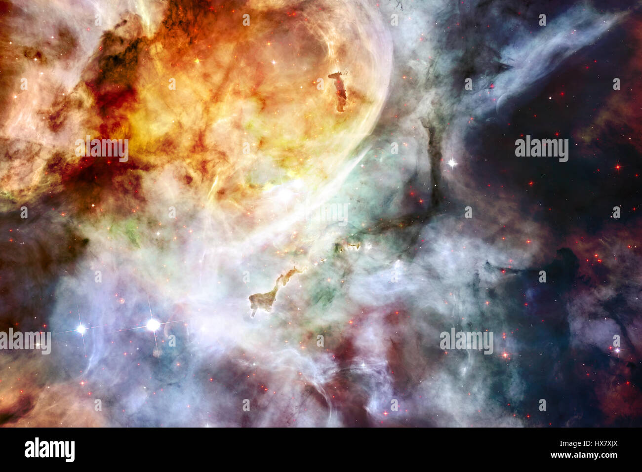 Galaxy - Elements of this Image Furnished by NASA Stock Photo - Alamy