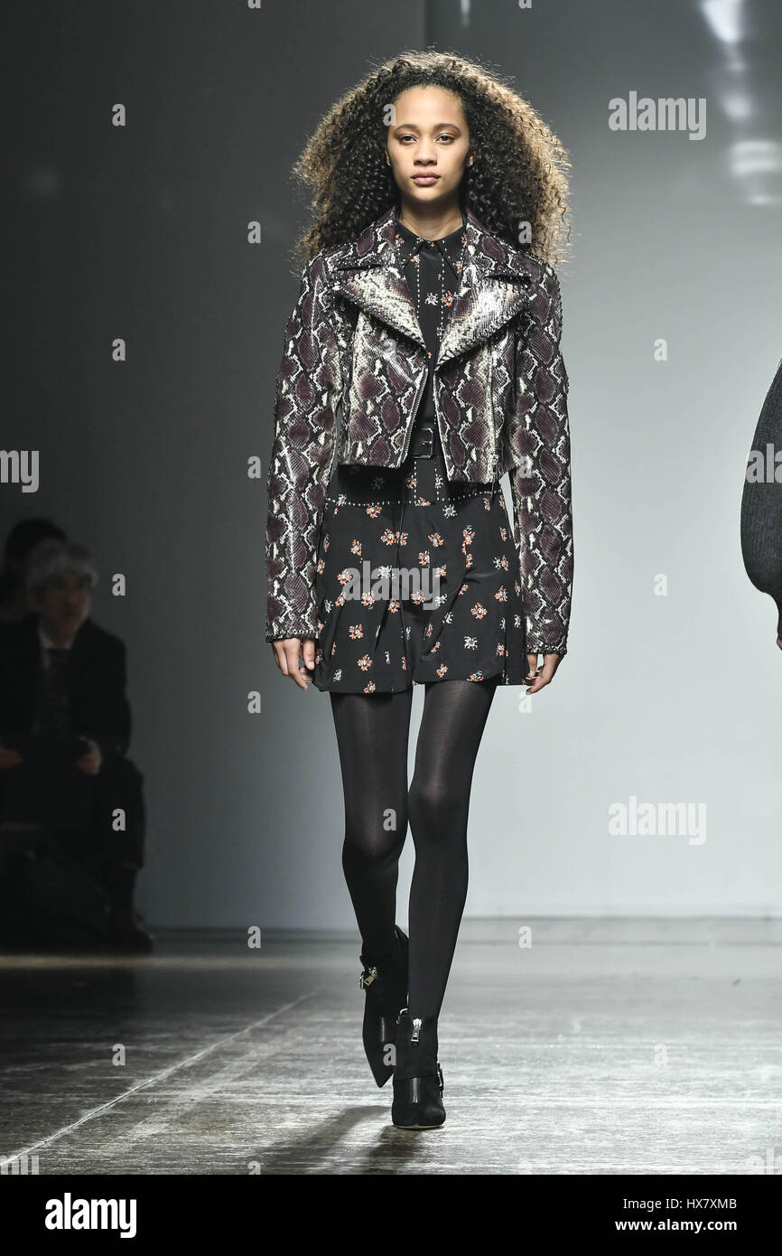 Milan Fashion Week - Fay - Catwalk Featuring: Model Where: Milan, Italy ...