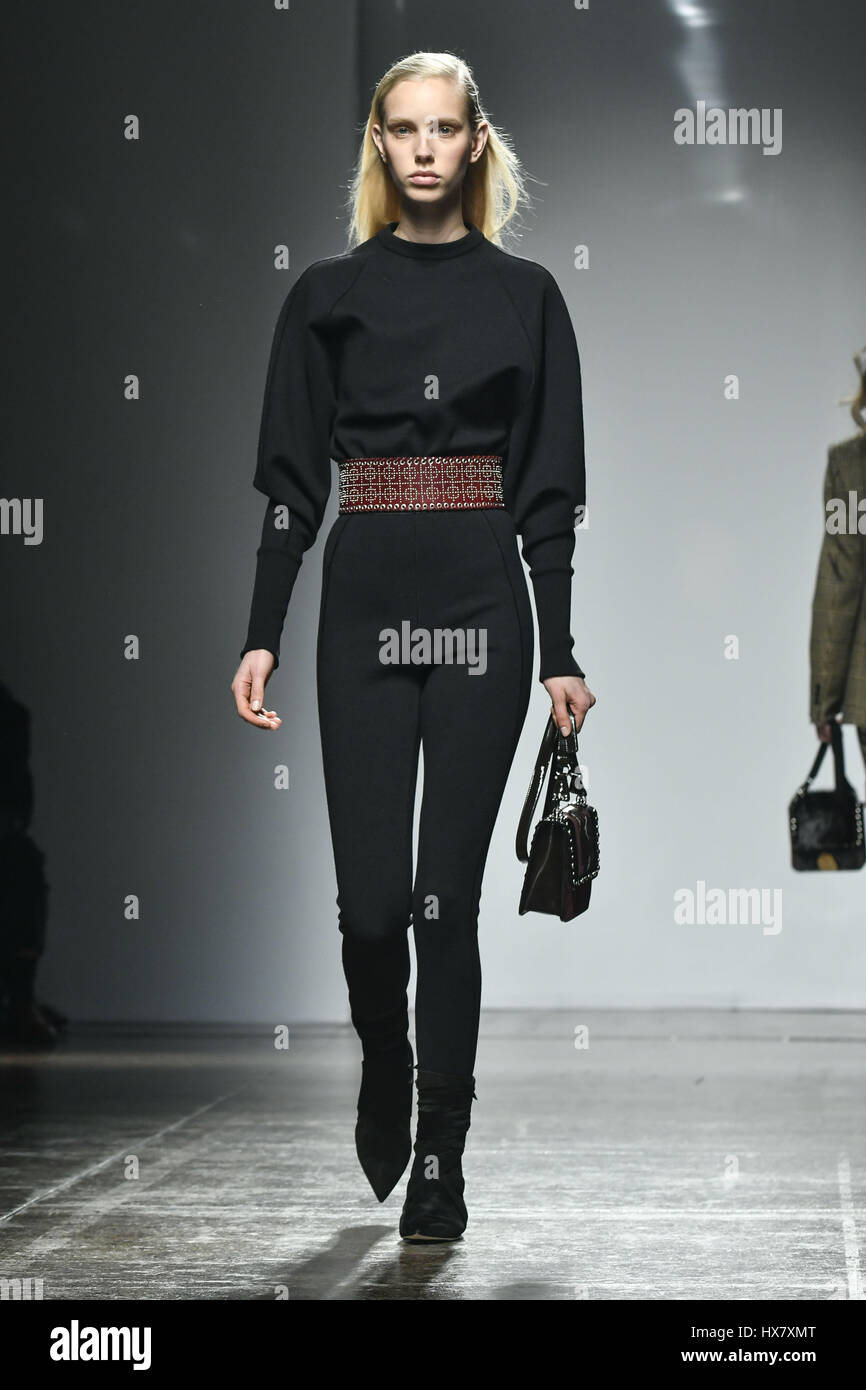 Milan Fashion Week - Fay - Catwalk Featuring: Model Where: Milan, Italy ...