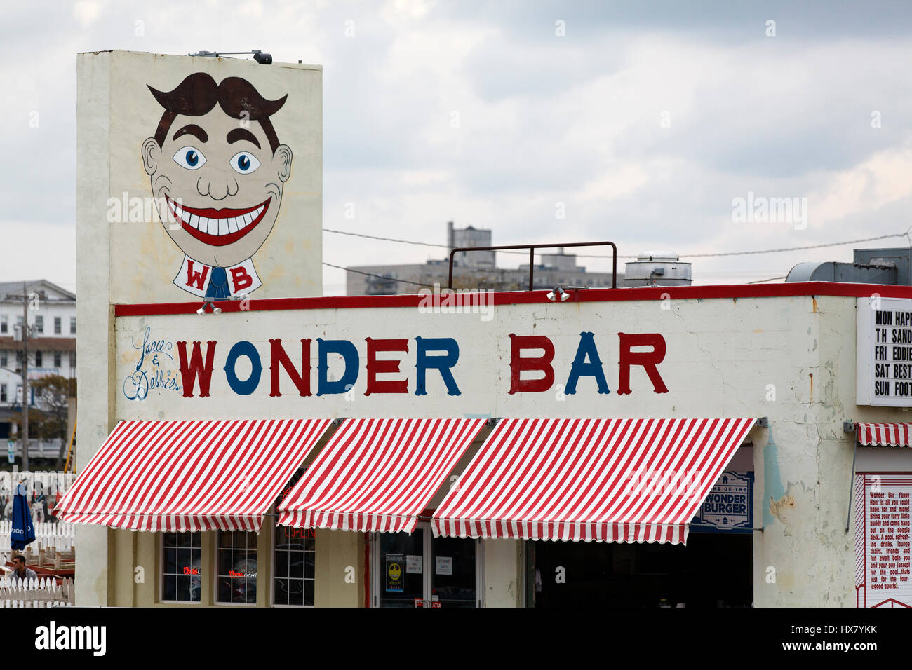 A picture of the famous Wonder Bar in Aspen Park, New Jersey, USA Stock ...