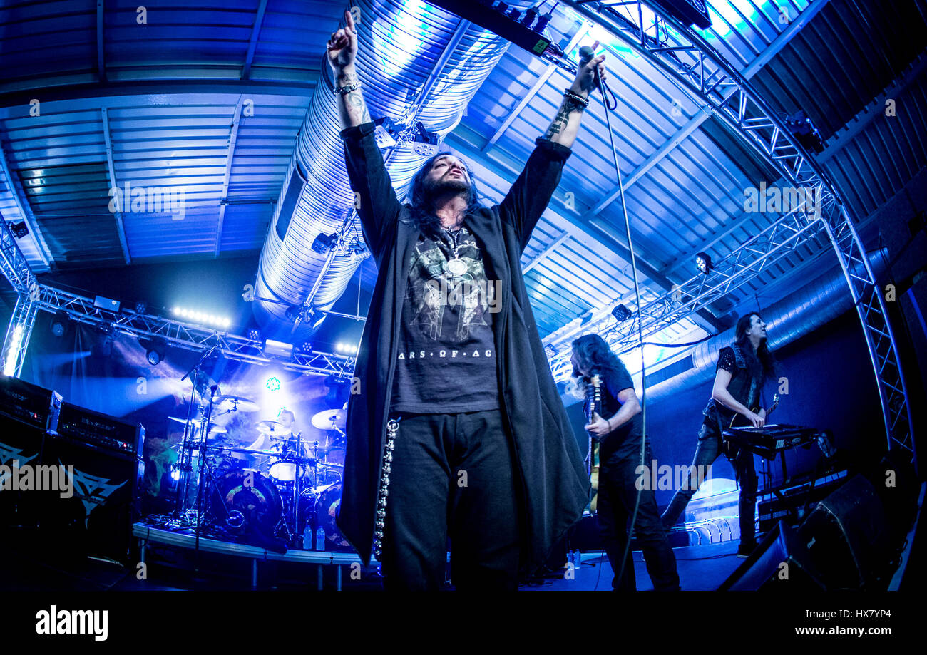 Firewind performing live in concert at the Engine Rooms in Southampton ...