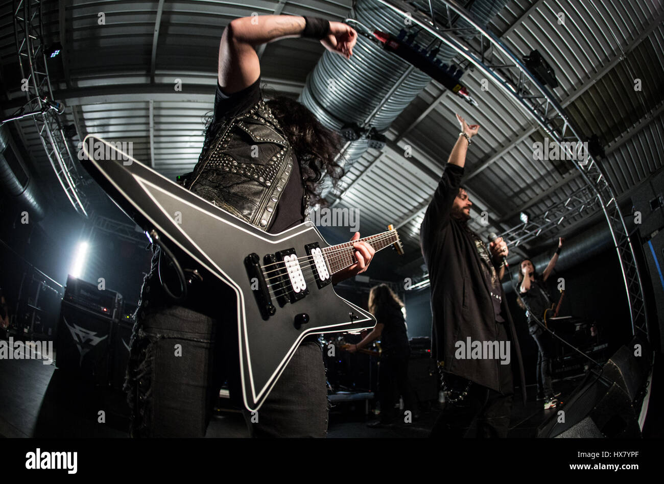 Firewind performing live in concert at the Engine Rooms in Southampton ...