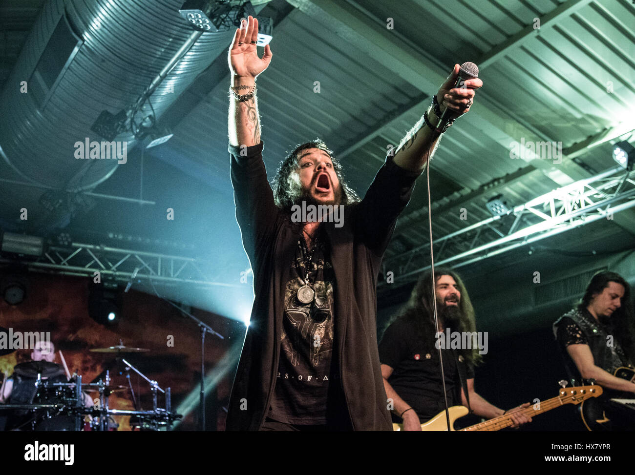 Firewind performing live in concert at the Engine Rooms in Southampton ...