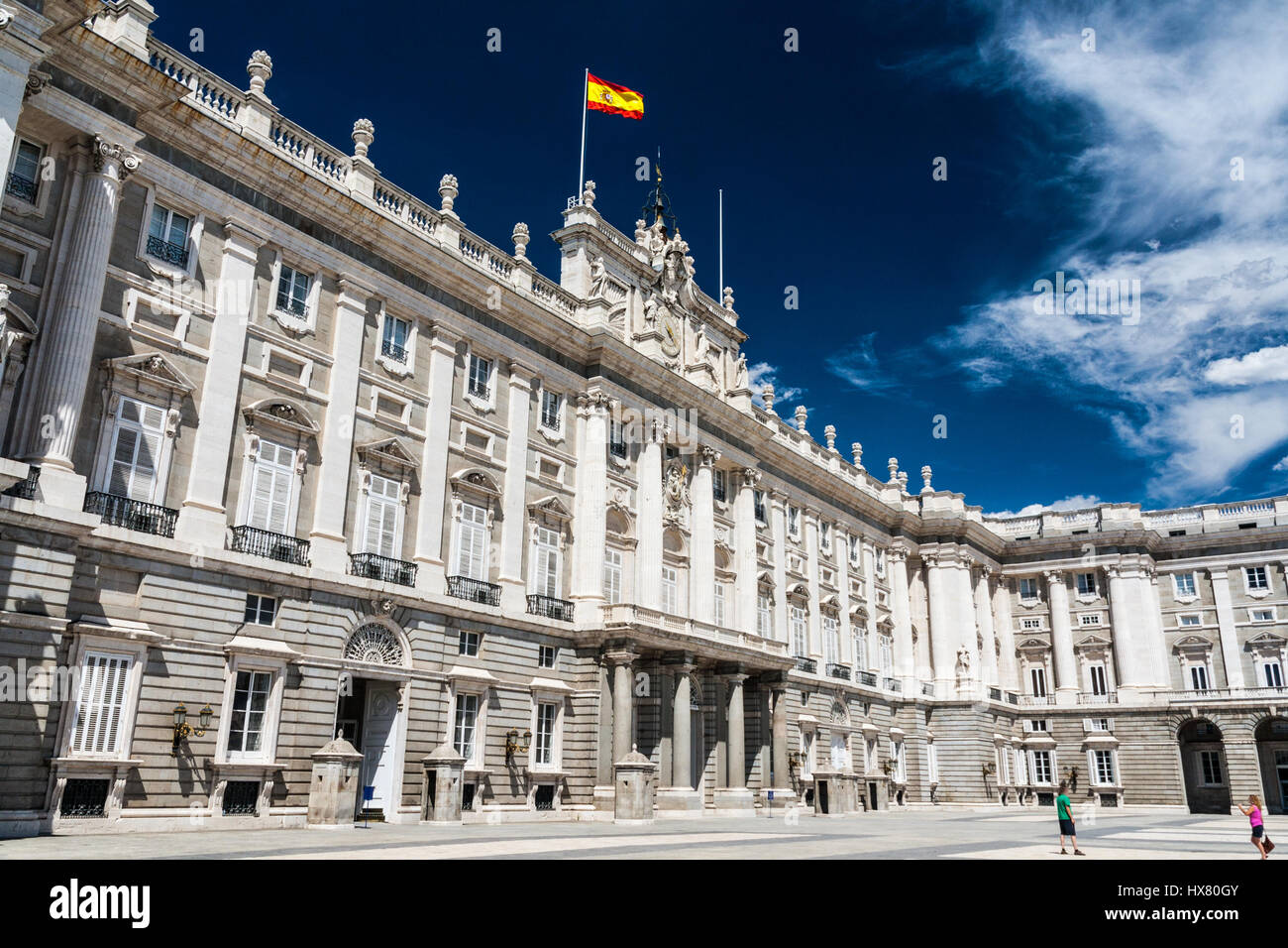 The Royal Palace of Madrid is the official residence of the Spanish ...