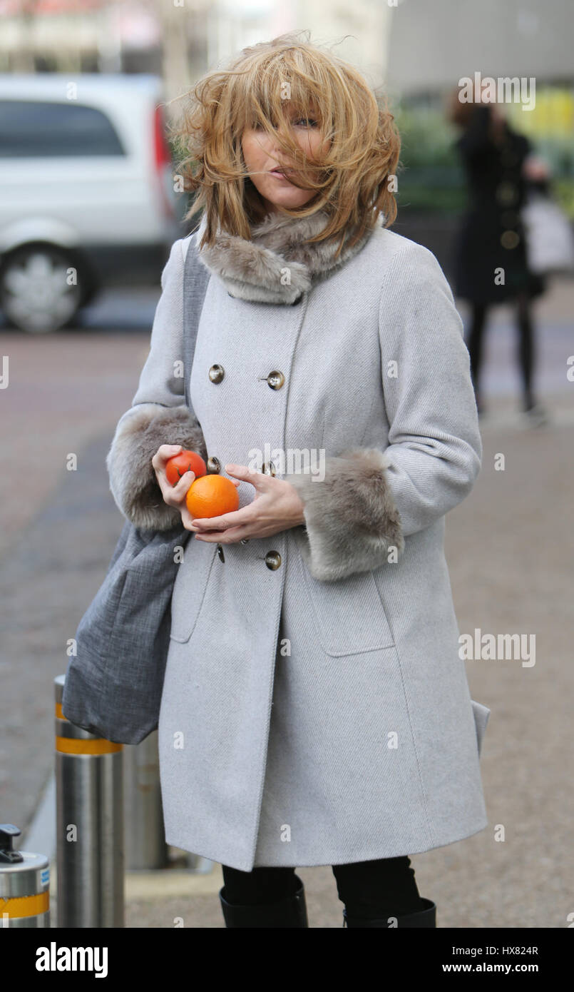 Windswept Kate Garraway outside ITV Studios Featuring: Kate Garraway ... Windswept Kate Garraway outside ITV Studios Featuring: Kate Garraway ...