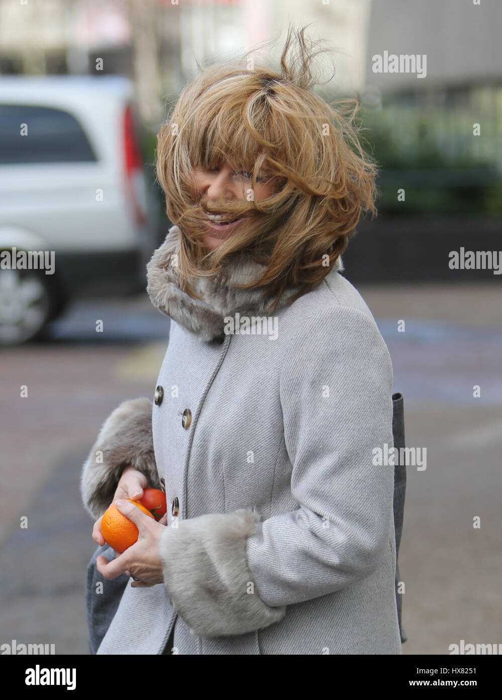 Windswept Kate Garraway outside ITV Studios Featuring: Kate Garraway ... Windswept Kate Garraway outside ITV Studios Featuring: Kate Garraway ...